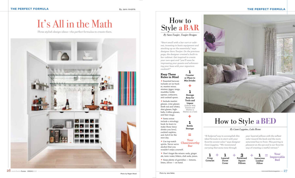 How To Set Up A Home Bar - Touijer Designs